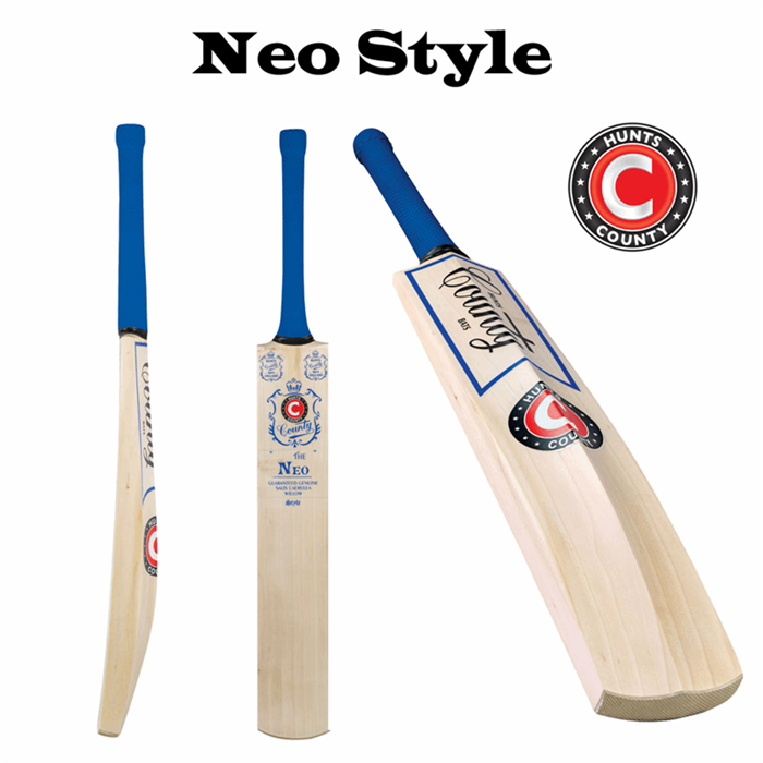 Hunts County Cricket Bat Neo Style Junior Size H,6,5,4 & 3 from £105 ...