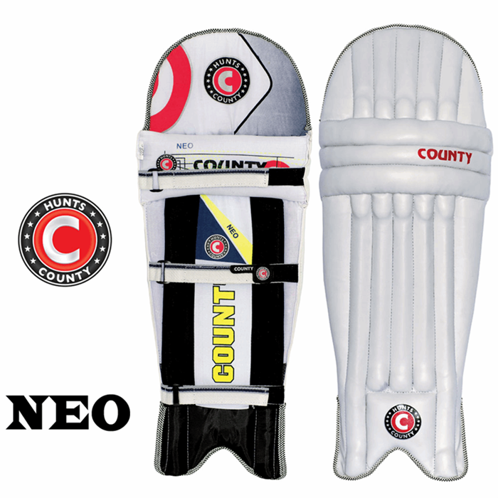 Neo Hunts County Cricket Batting Pads Ambi Adults/Junior - VSports